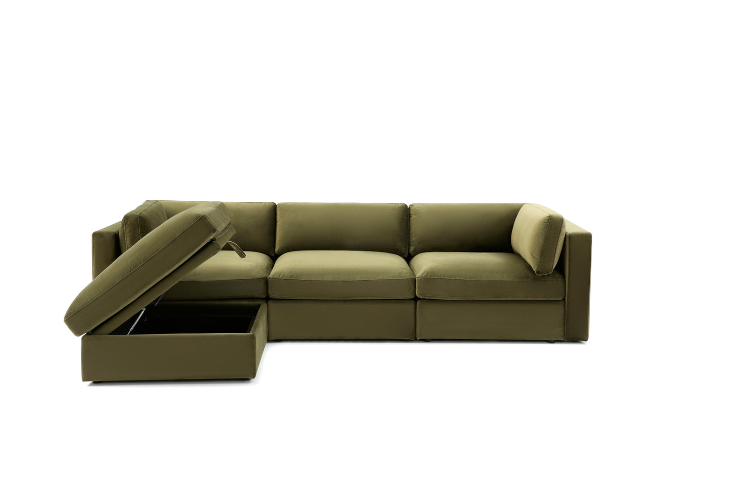 Bella 3 Seater + Storage Ottoman – Bellamia Collections